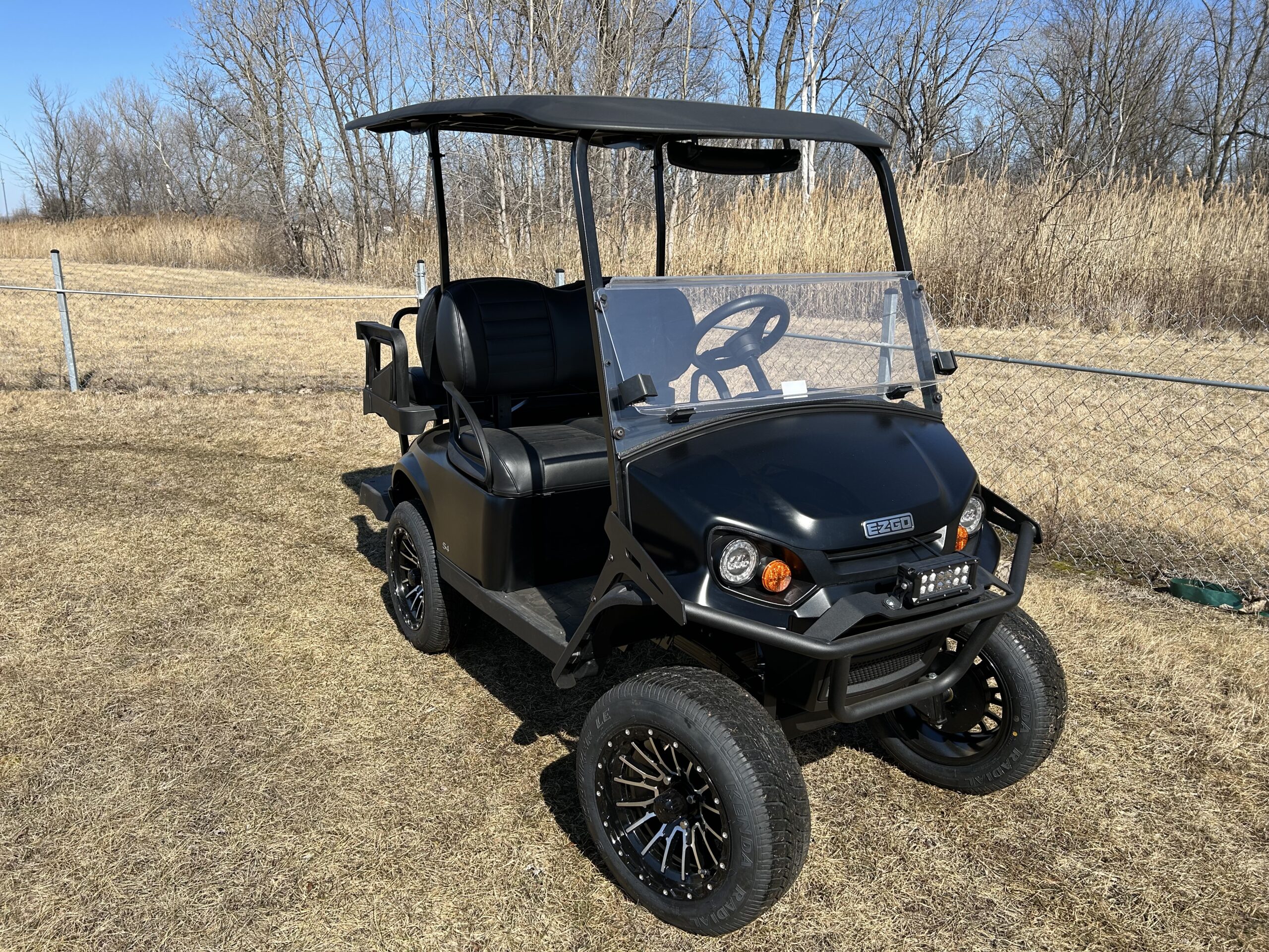 NEW EZ-GO EXPRESS S4 GAS GOLF CART - Beaver Creek Golf Carts