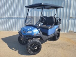 ICE BLUE GOLF CART