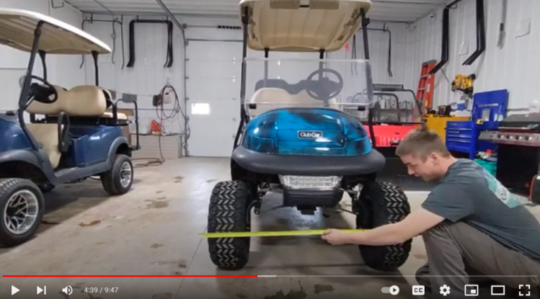 Part 2 Front End Alignment on a Golf Cart - Beaver Creek Golf Carts
