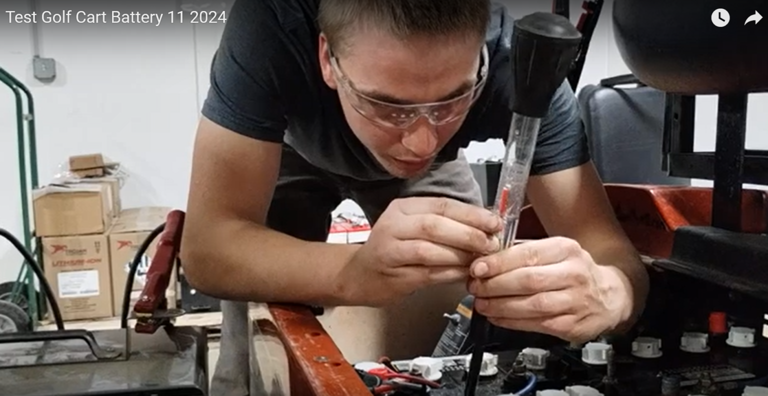 Test a Golf Cart Battery - Beaver Creek Golf Carts