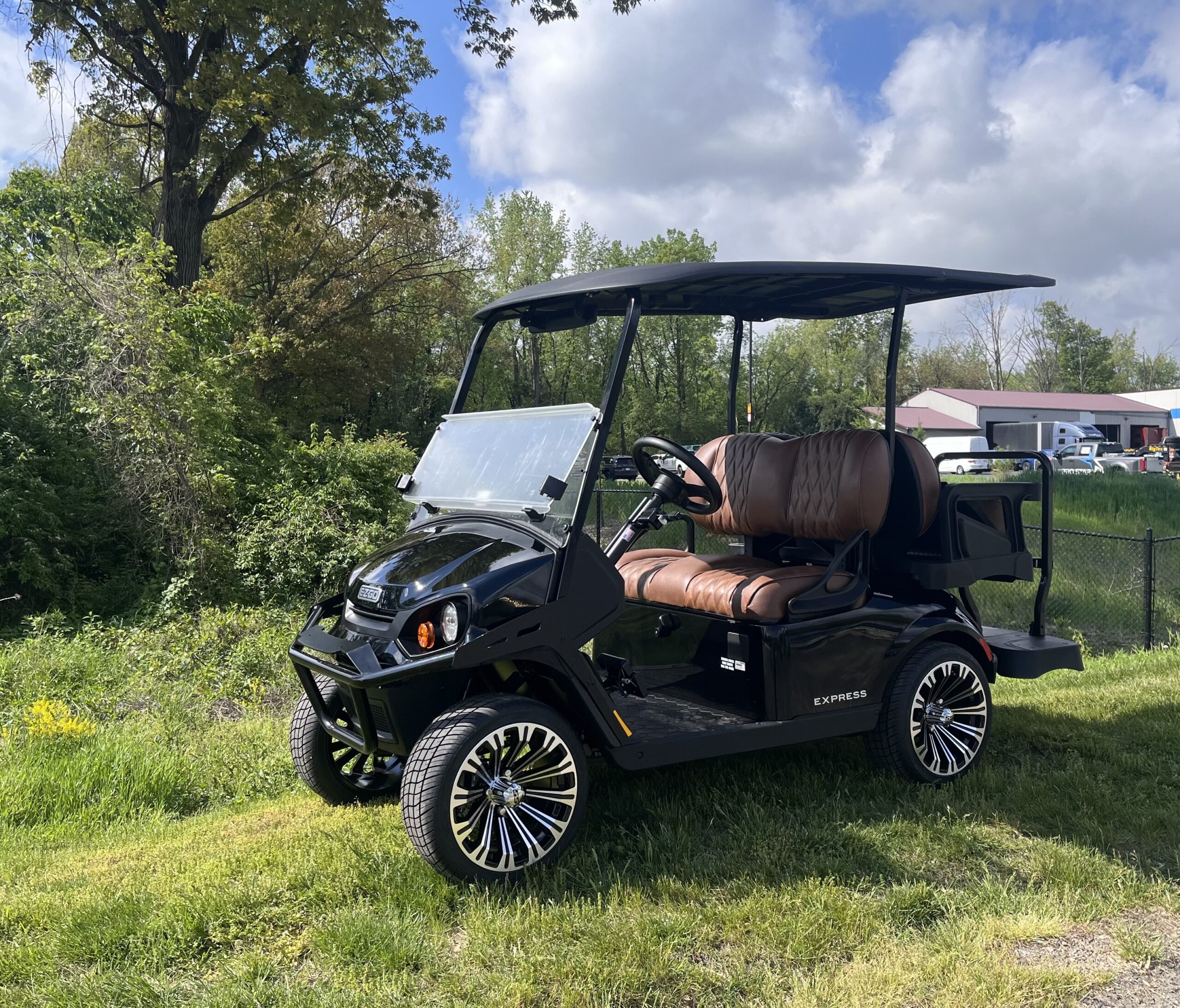 BLACK CRUISER PACKAGE GOLF CART - Beaver Creek Golf Carts