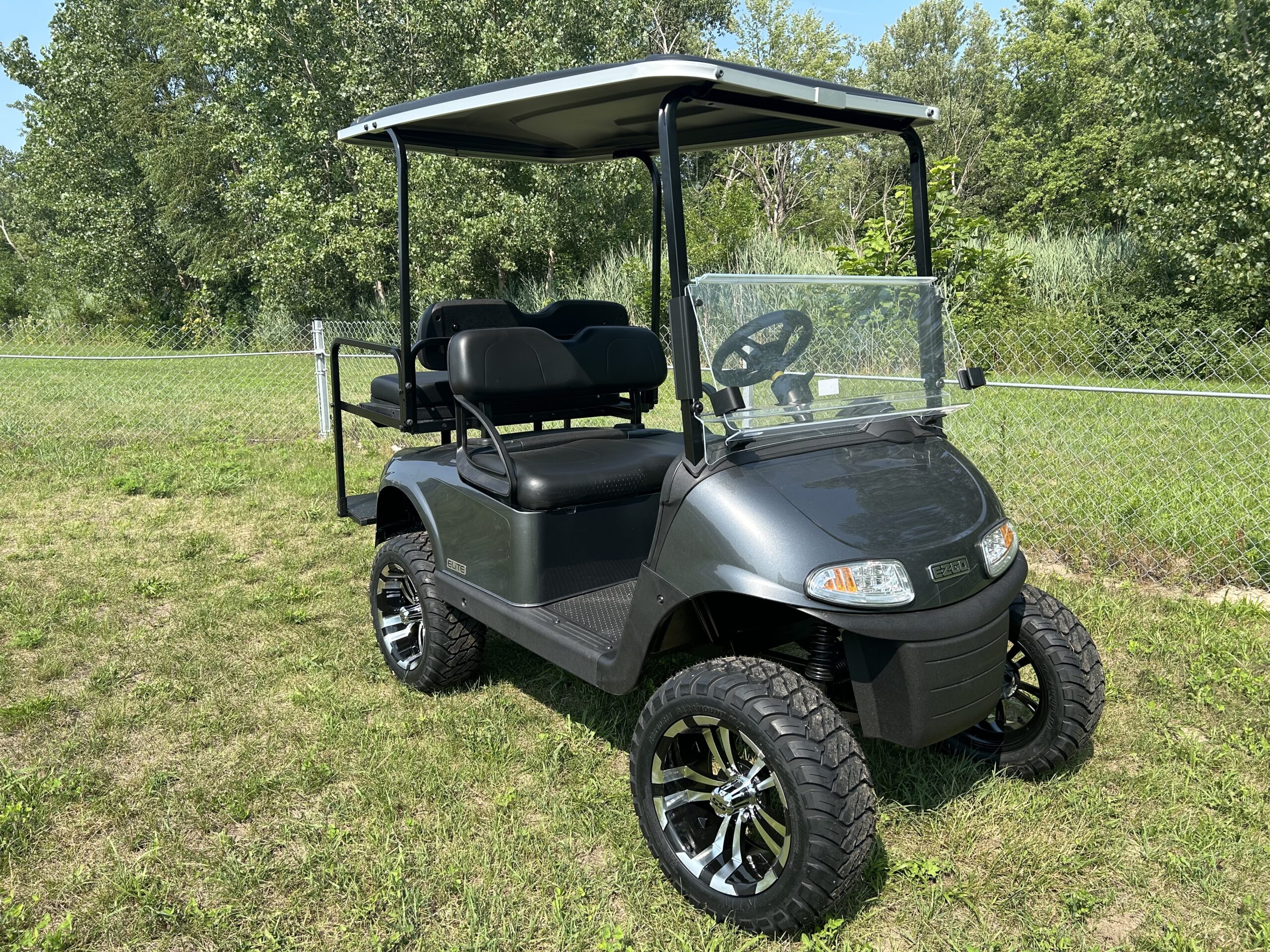2020 EZGO RXV LI-ION ELECTRIC GOLF CART, CHARCOAL - Beaver Creek Golf Carts