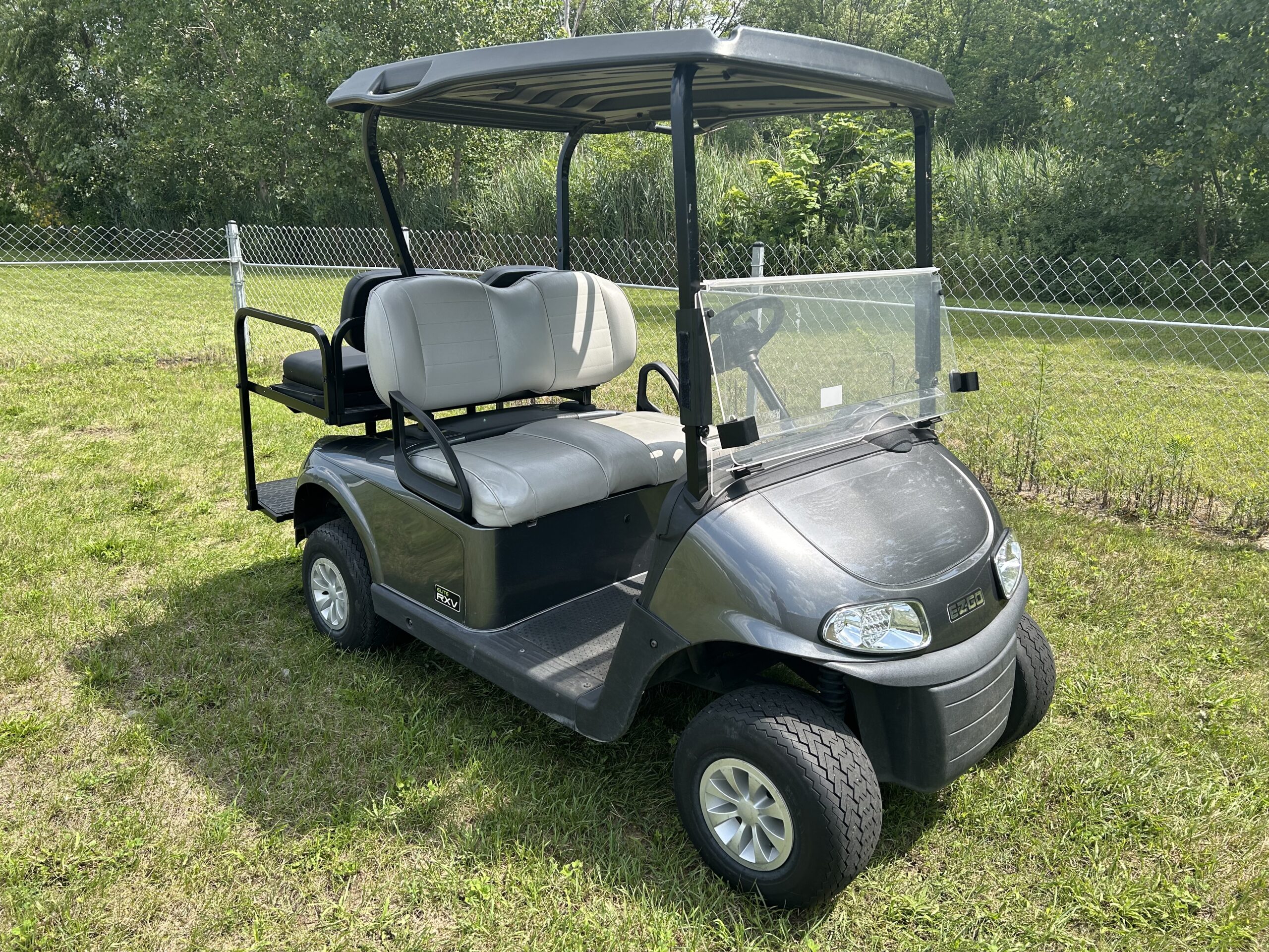 2020 EZGO RXV LI-ION GOLF CART, METALLIC CHARCOAL - Beaver Creek Golf Carts