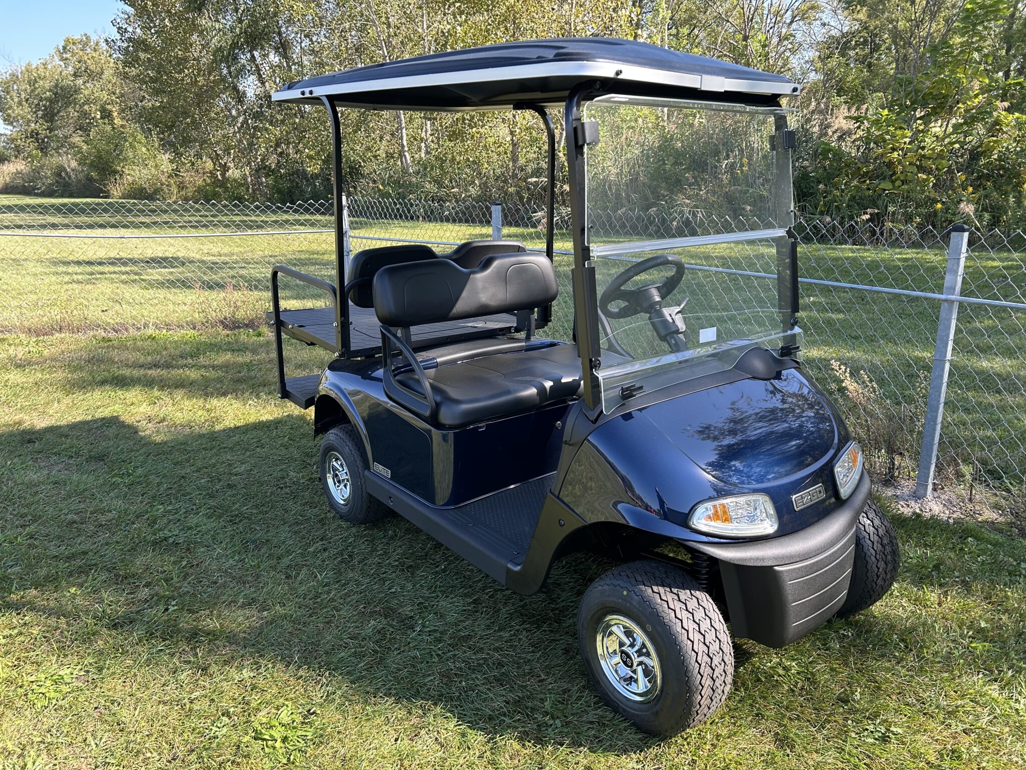 2020 EZGO RXV LI-ION ELECTRIC GOLF CART, BLUE - Beaver Creek Golf Carts